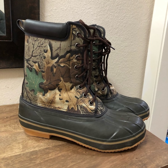 timber wolf | Shoes | Timber Wolf Hunting Boots Weatherproof Mens Size ...
